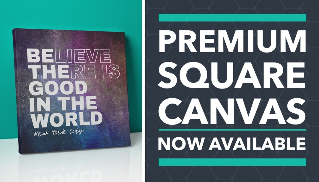 New Product: Premium Canvas (Squares)