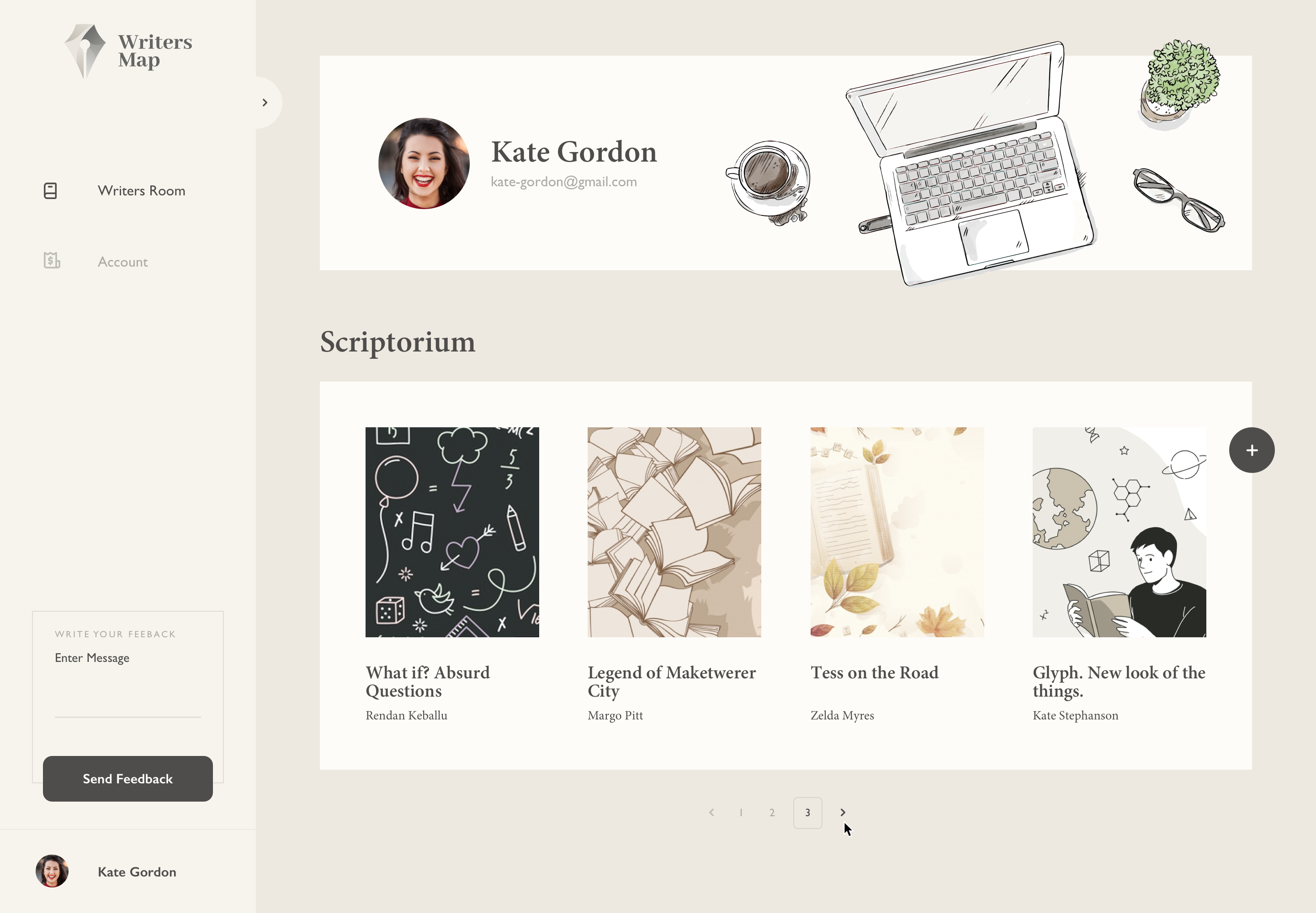 Writers Map - The Ultimate Writers Platform
