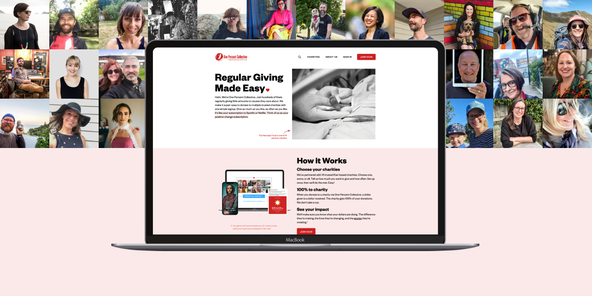 One Percent Collective - Regular Giving Made Easy