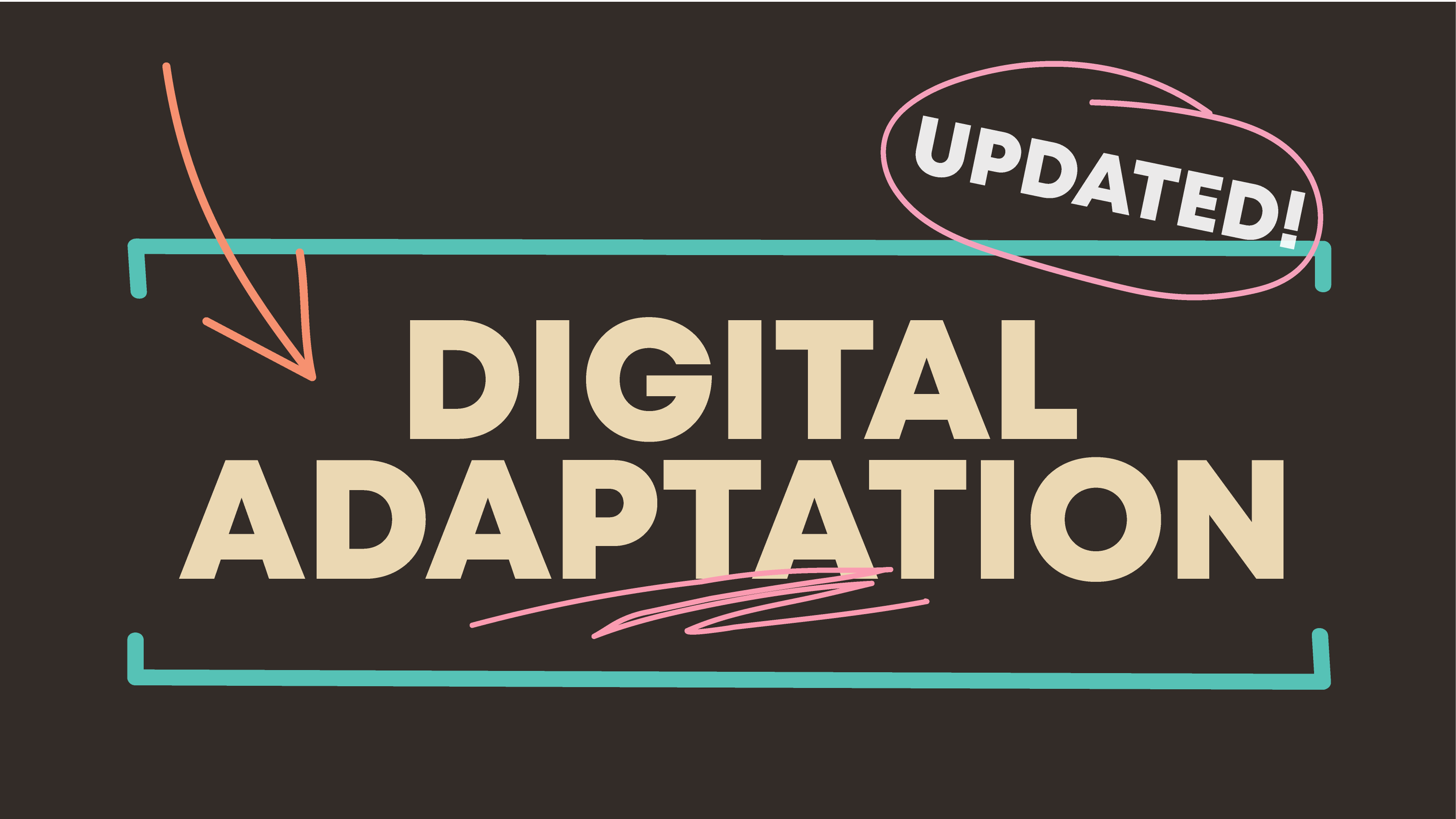 Digital Adaptation - To adapt or not? UPDATED AGAIN! - Illumin8