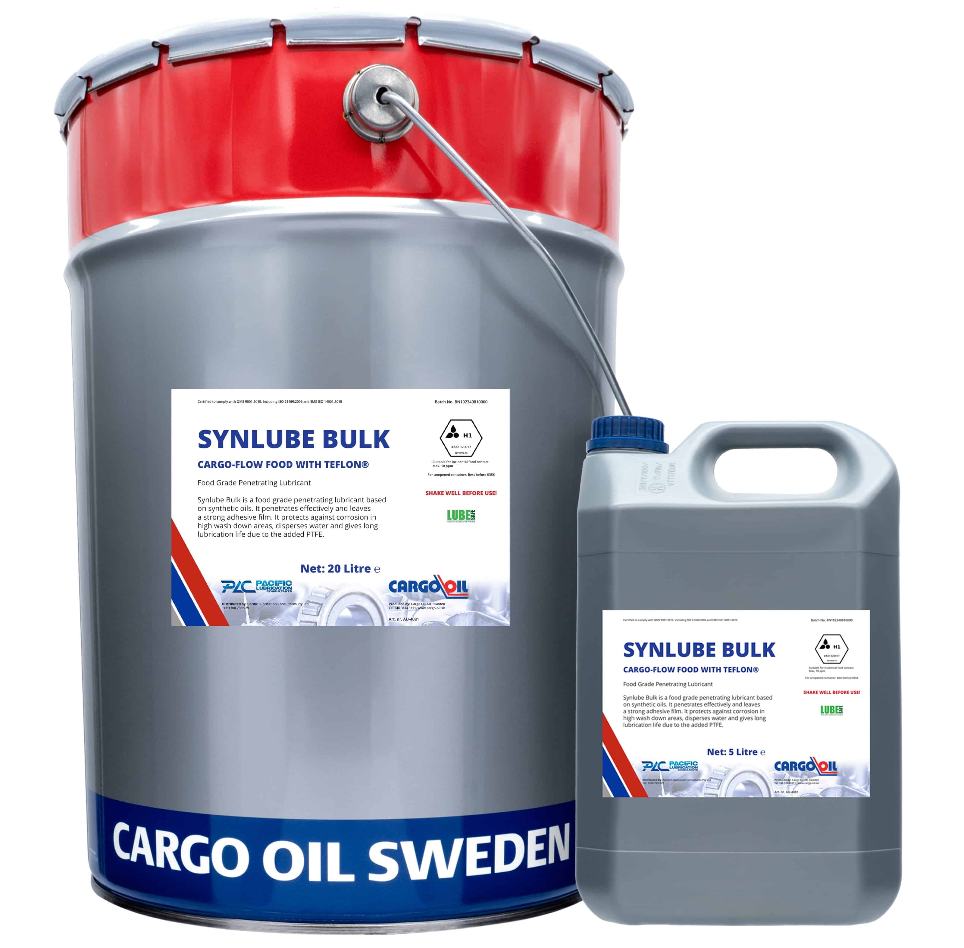 Food Grade Specialty Oils From Cargo Oil | Pacific Lubrication Consultants