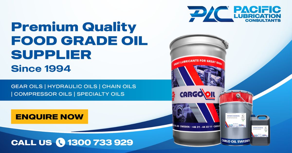Food Grade Gear Oils | Pacific Lubrication Consultants
