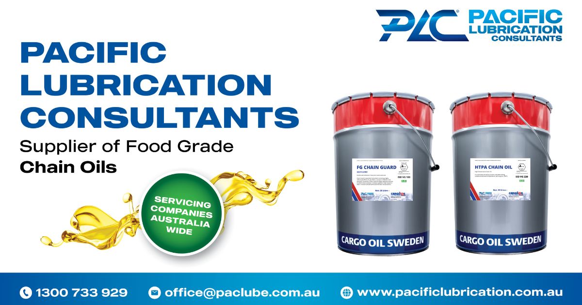 Food Grade Chain Oils - Food and Mechanical Industrial Lubricants