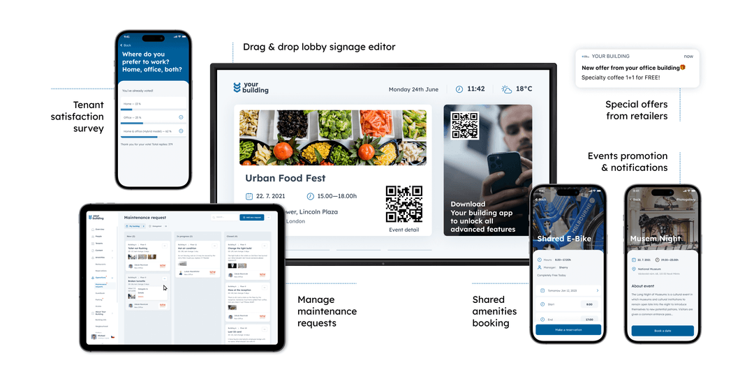 Tenant Engagement Platform for Office Buildings