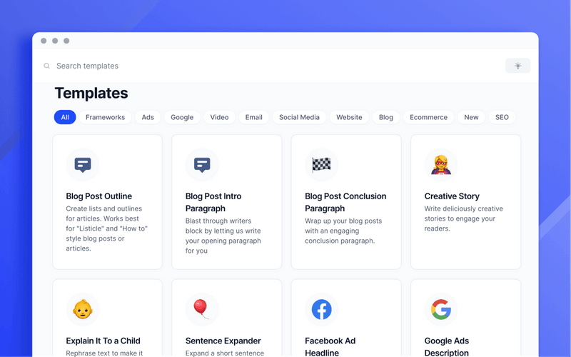 Jasper (Formerly Jarvis) - #1 AI Writing Assistant