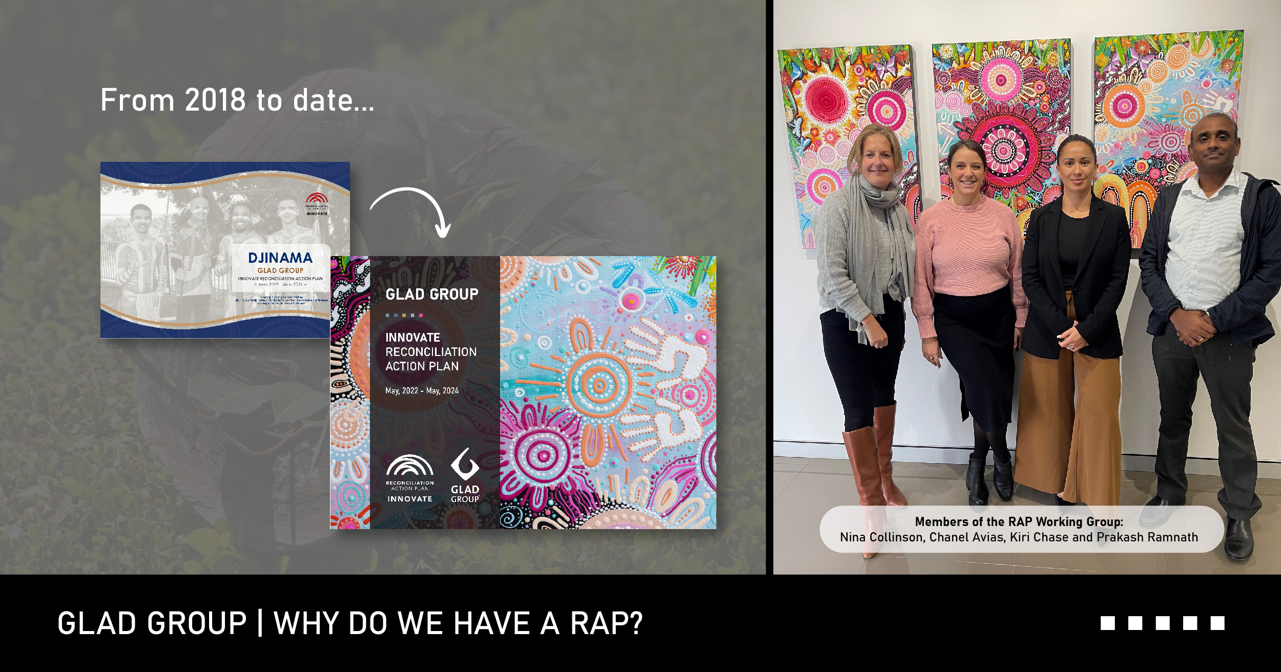 Why does Glad Group have a RAP?