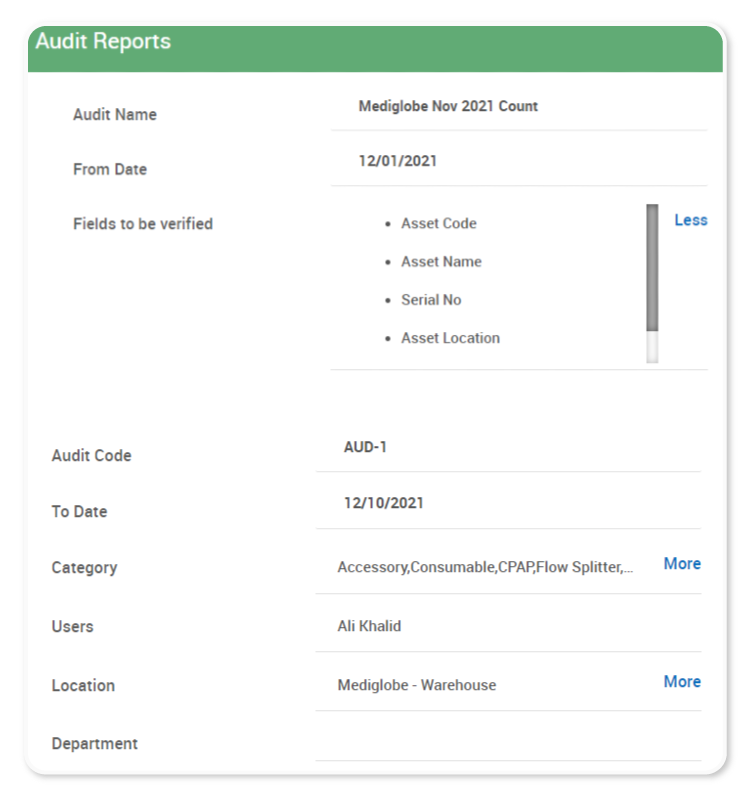 Physical Asset Verification | Fixed Asset Audit | Asset Infinity