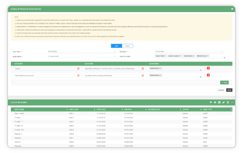 Asset Management & Tracking Software - Asset Infinity