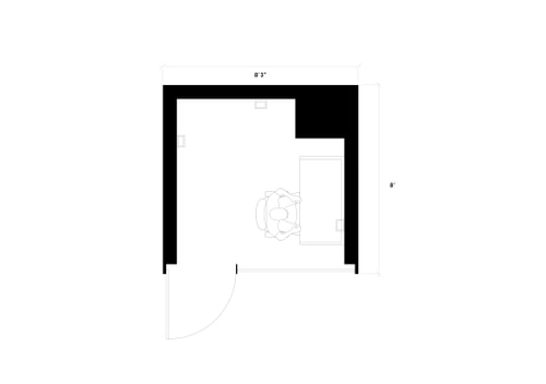 Model 64 | 64 sf | Backyard Office Studio