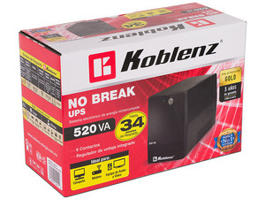 No-break Koblenz 5216R 520VA 240W 6 contactos - $ 1,300.00 MXN