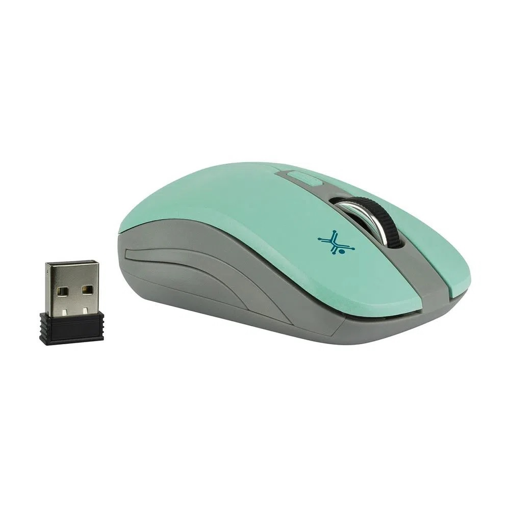 Mouse Inalámbrico Perfect Choice PC-044819 DPI configurable color verde ...