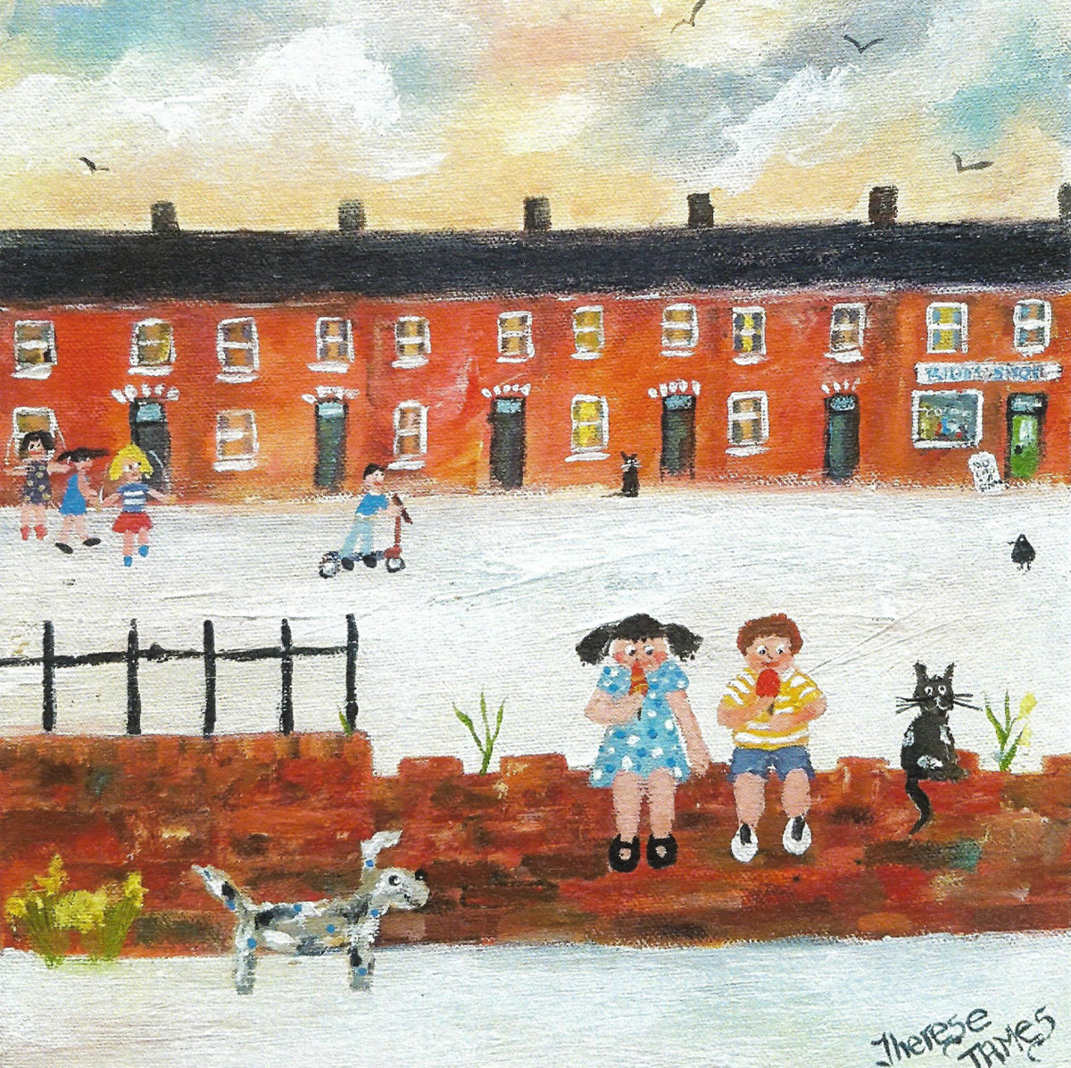 Artist Therese James fine art greeting cards