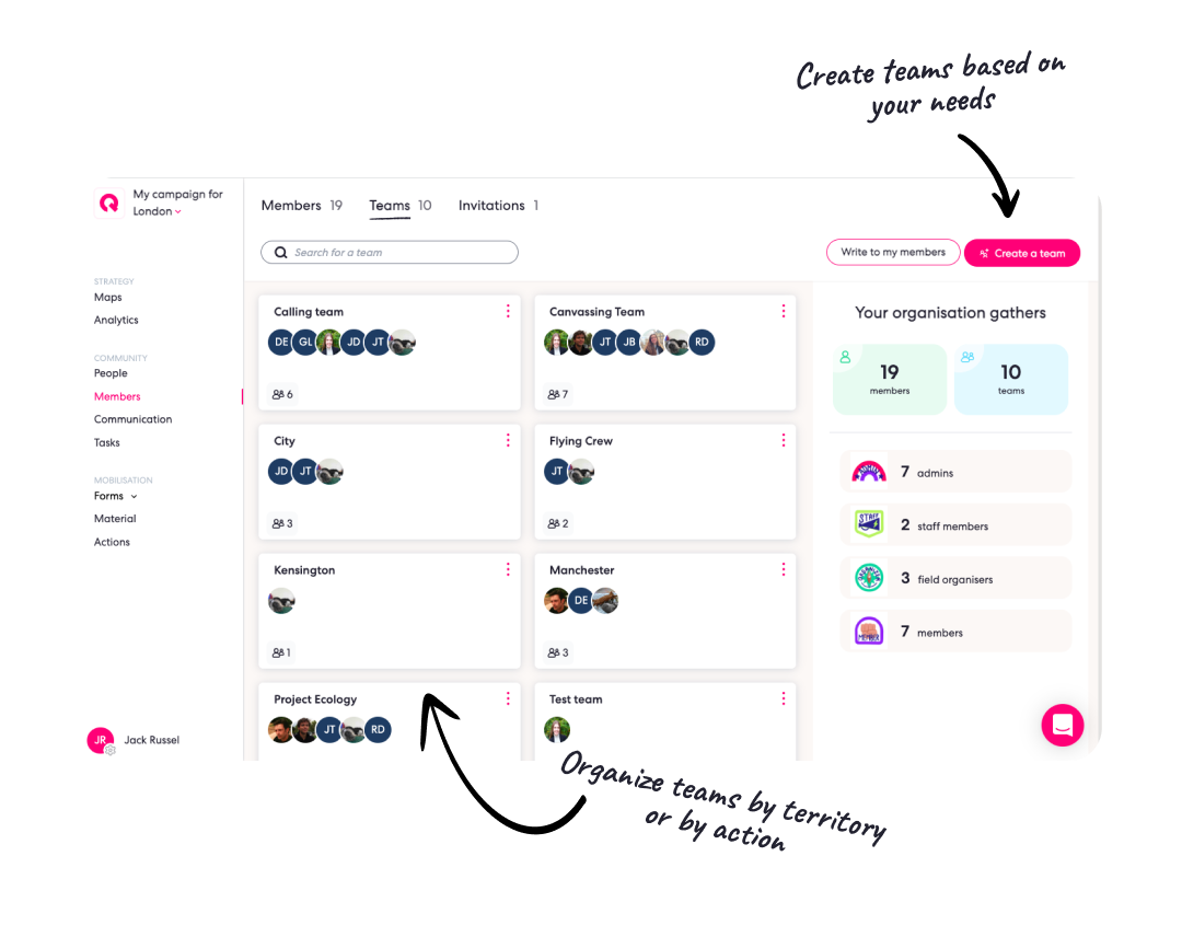 Features - Qomon - The best platform to mobilize in real-life