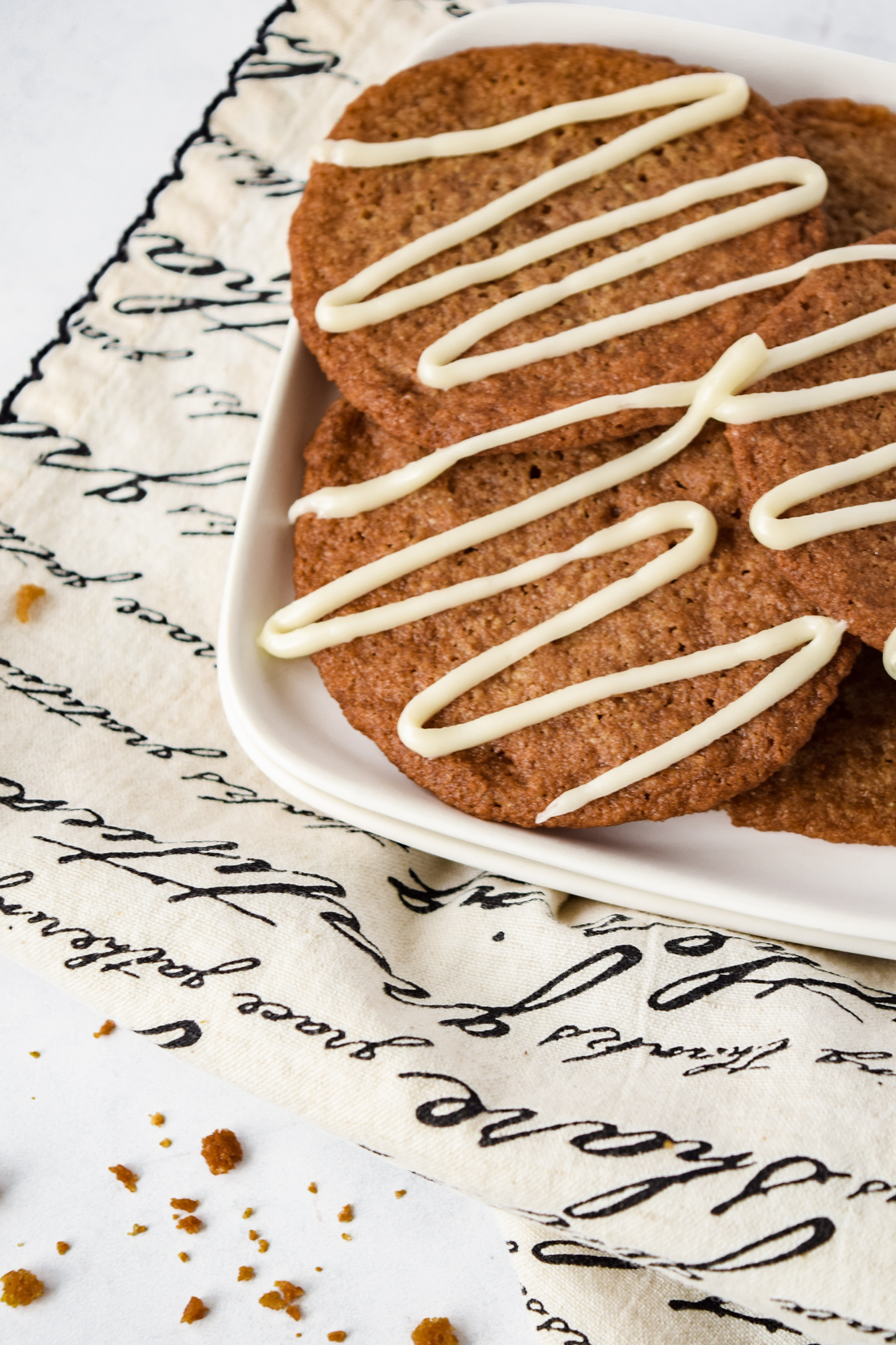 Thin & Crispy Gluten Free Cinnamon Cookies
