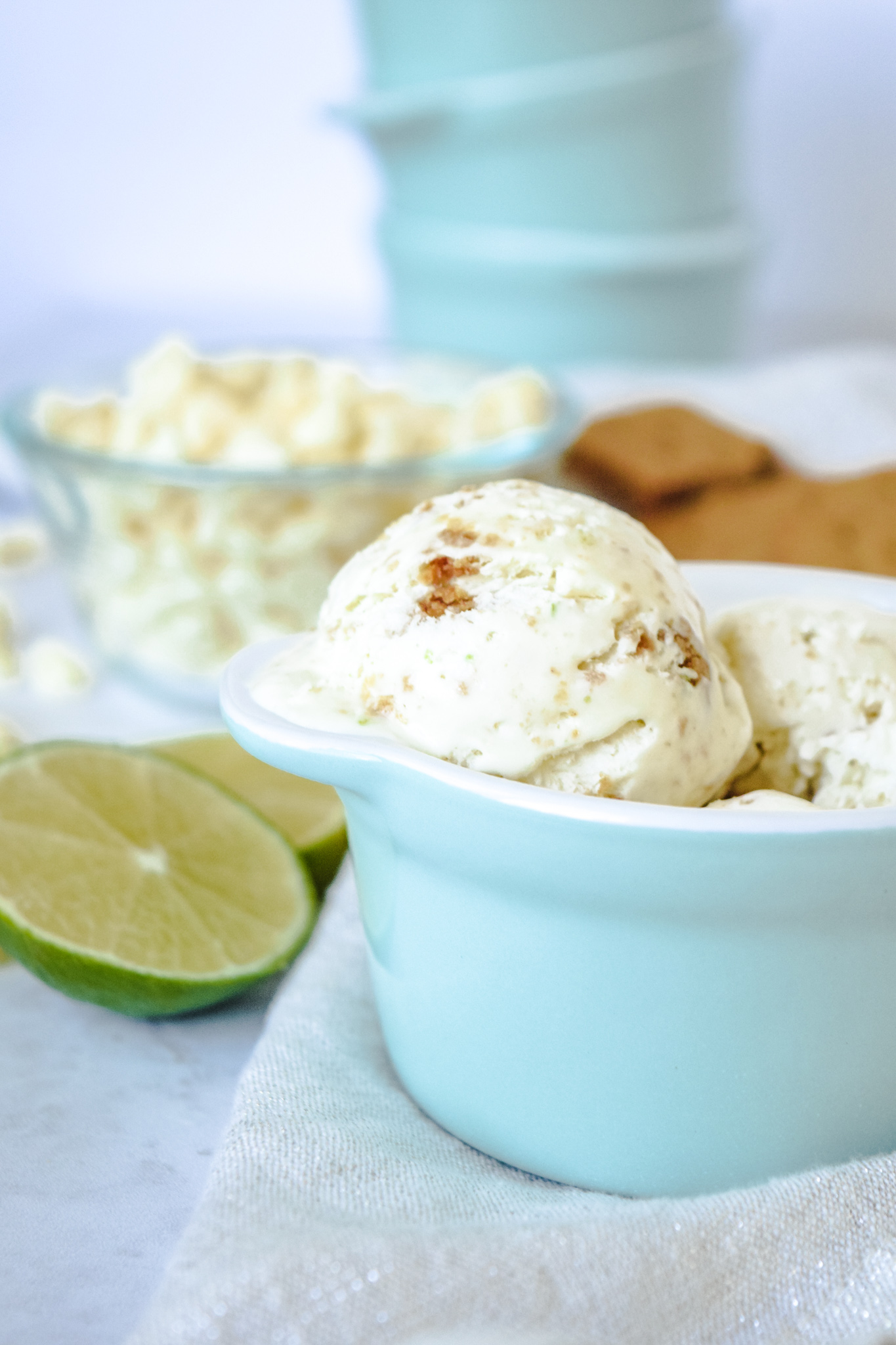 5-Ingredient Key Lime Pie Ice Cream