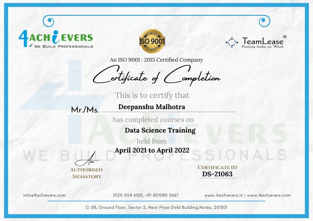 Full Stack Developer Training in Noida | Get Placed with 4Achievers