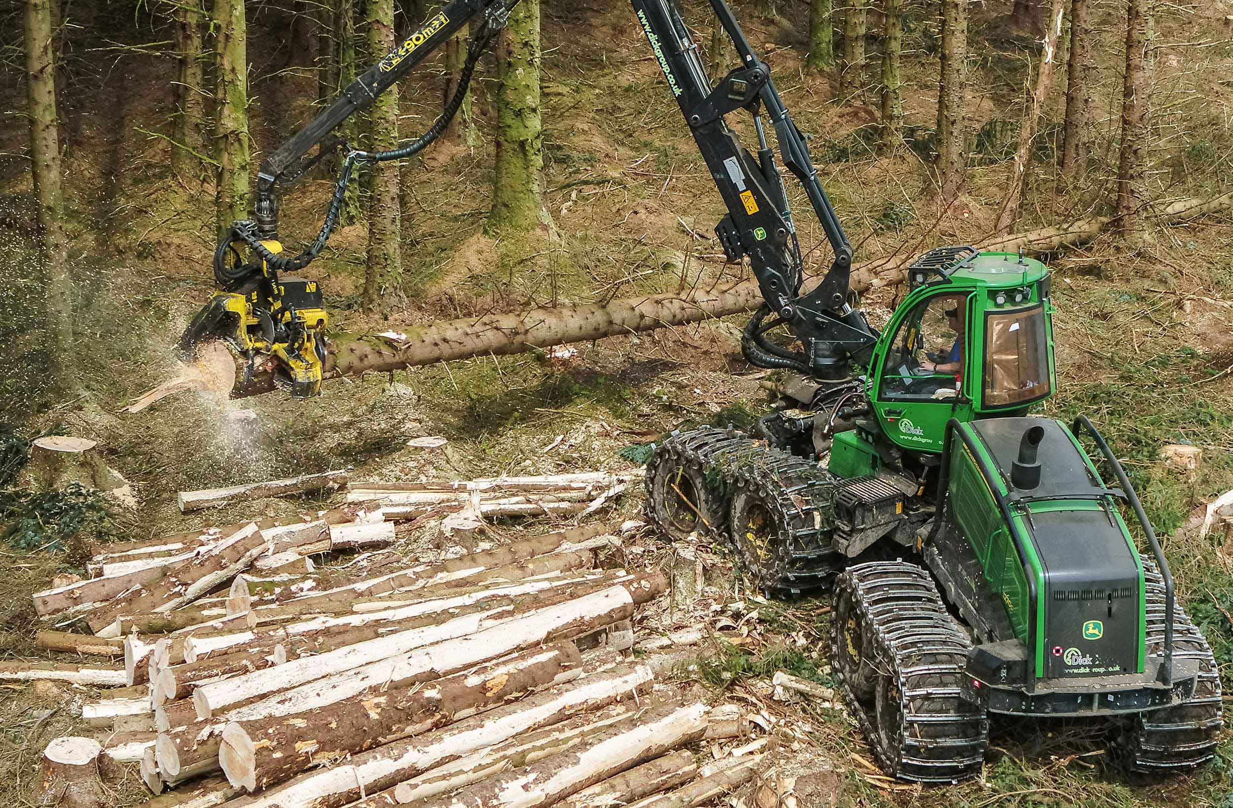 Harvesting - Clearfell | Euroforest Ltd
