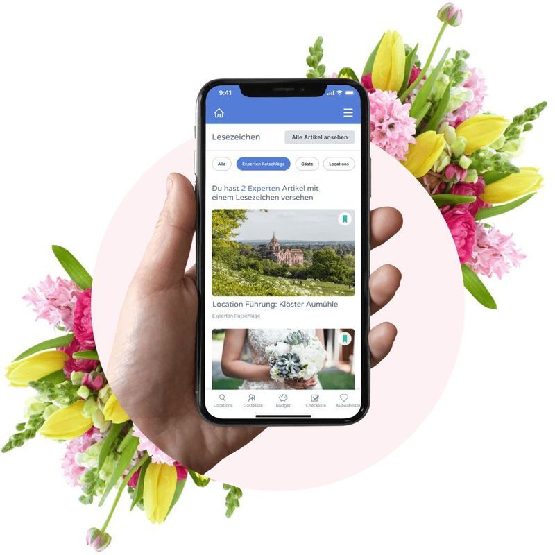 Bridebook - Deutschlands #1 Hochzeitsplanungs-App & Location Finder