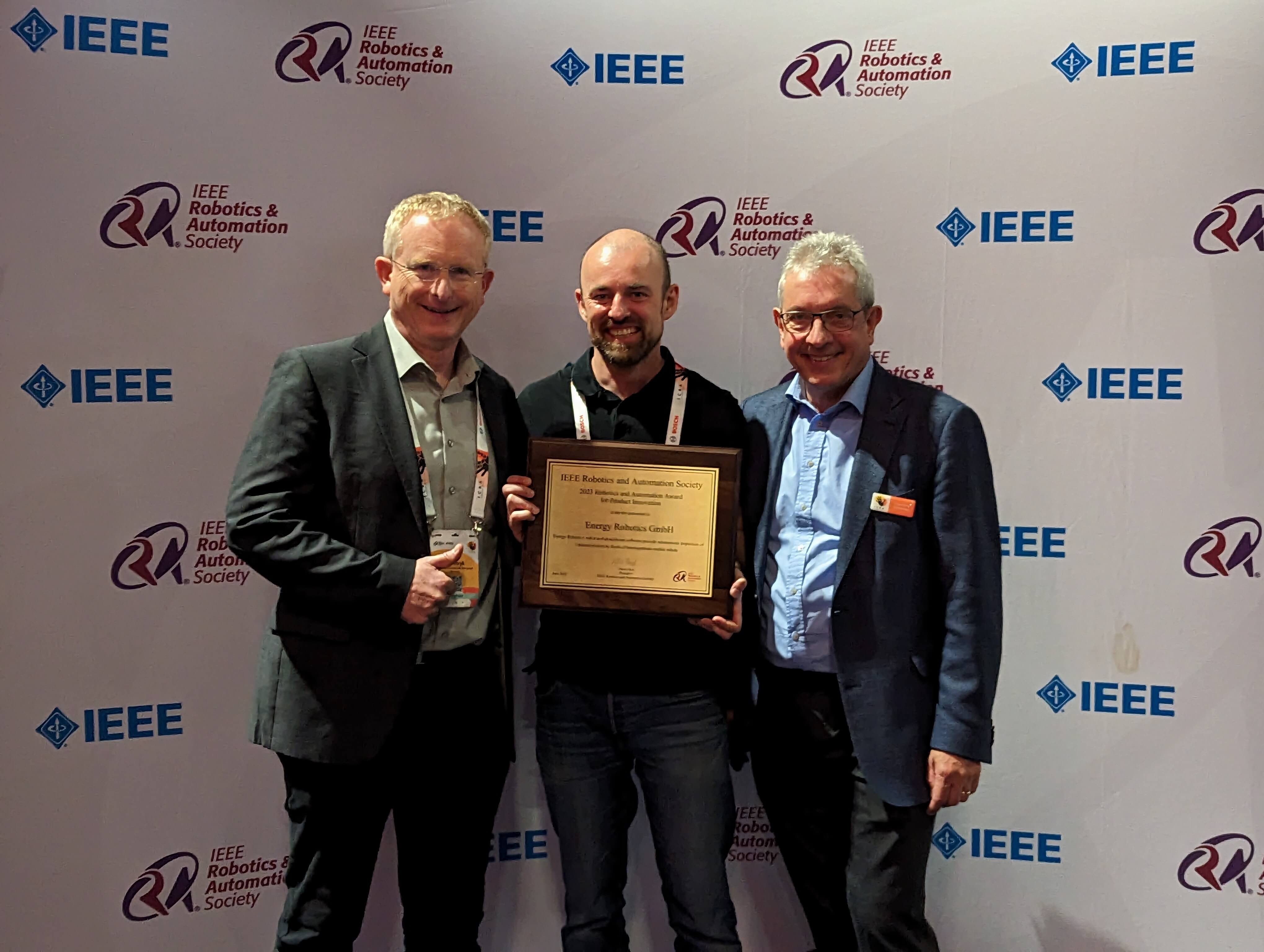 IEEE Award 2023: Energy Robotics honoured for its product innovation