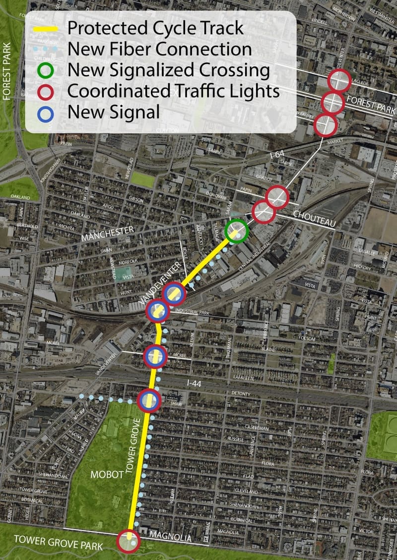 About the Project | Tower Grove Connector