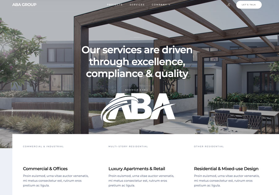 Services | ABA Group - Excellence in Property Development