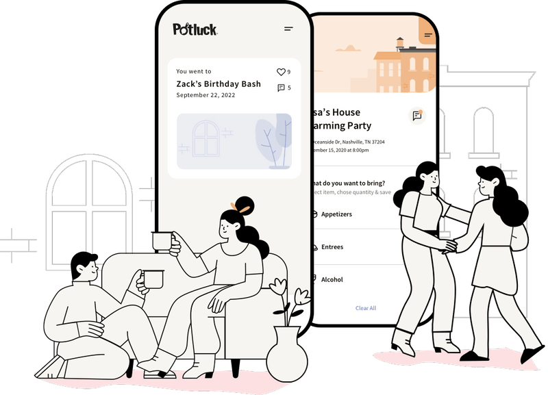 Potluck | The Best All-In-One Planning App
