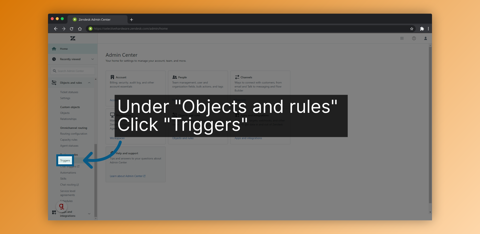 How to organize triggers and add categories on Zendesk