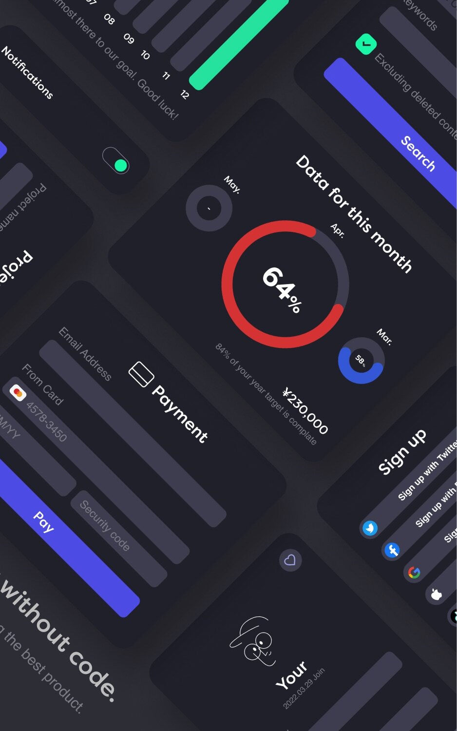 UI nocode | UI/UXに優れたサービスをノーコードで | ノーコード受託開発