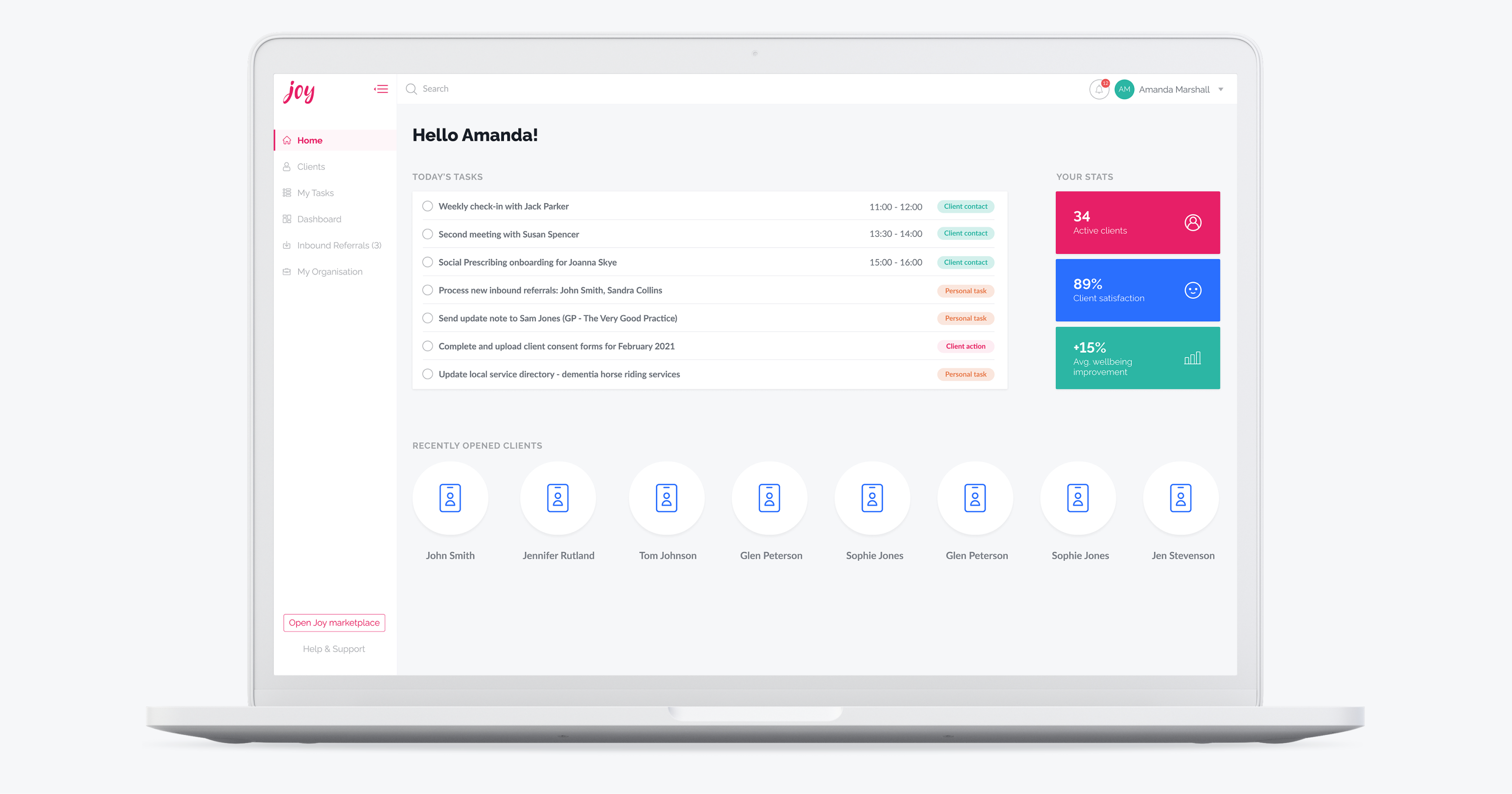 Joy | Social Prescribing Software