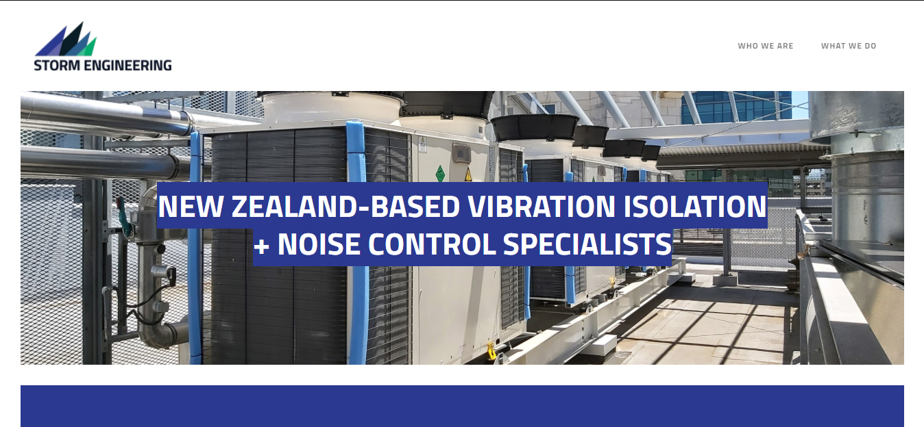 Storm Engineering — Vibration & Noise Isolation