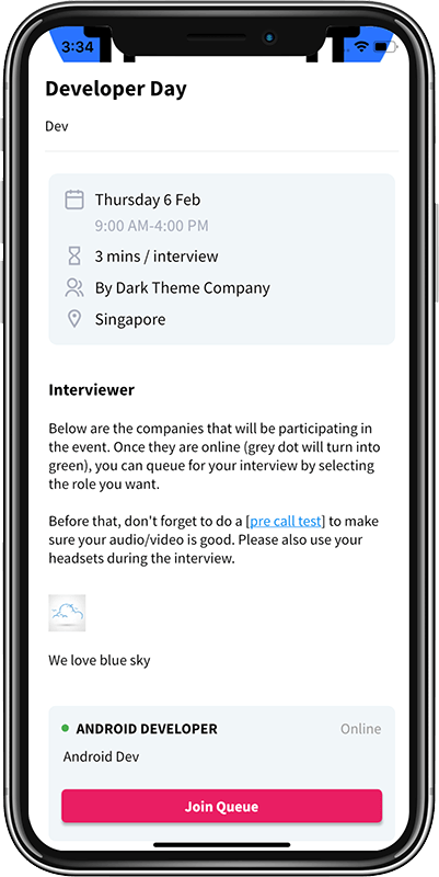 Speed Interview by Hireplace