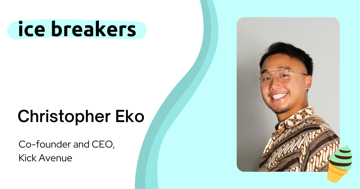 Ice Breakers with Christopher Eko