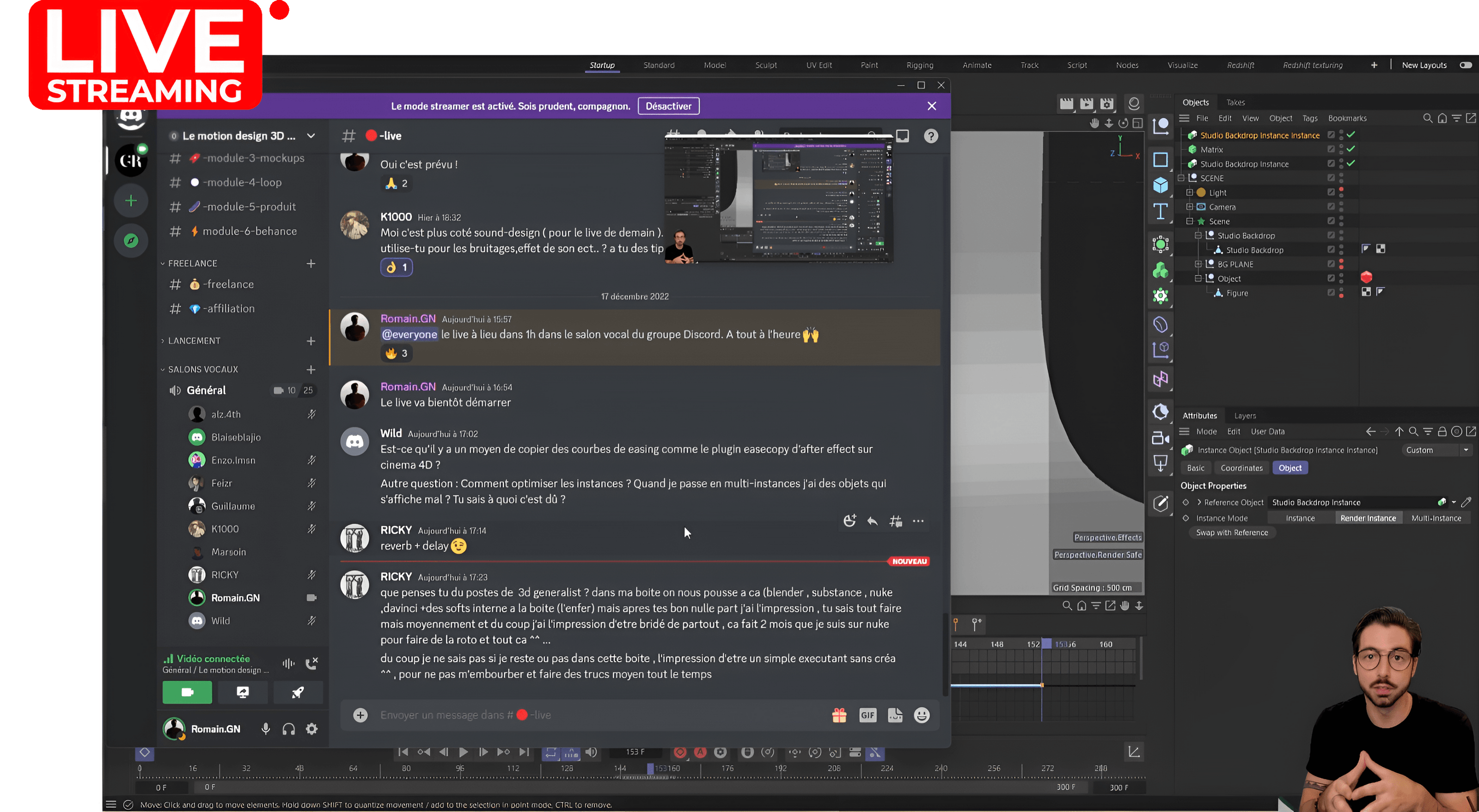 Le Motion Design 3D spécial graphistes – Romain Guillon