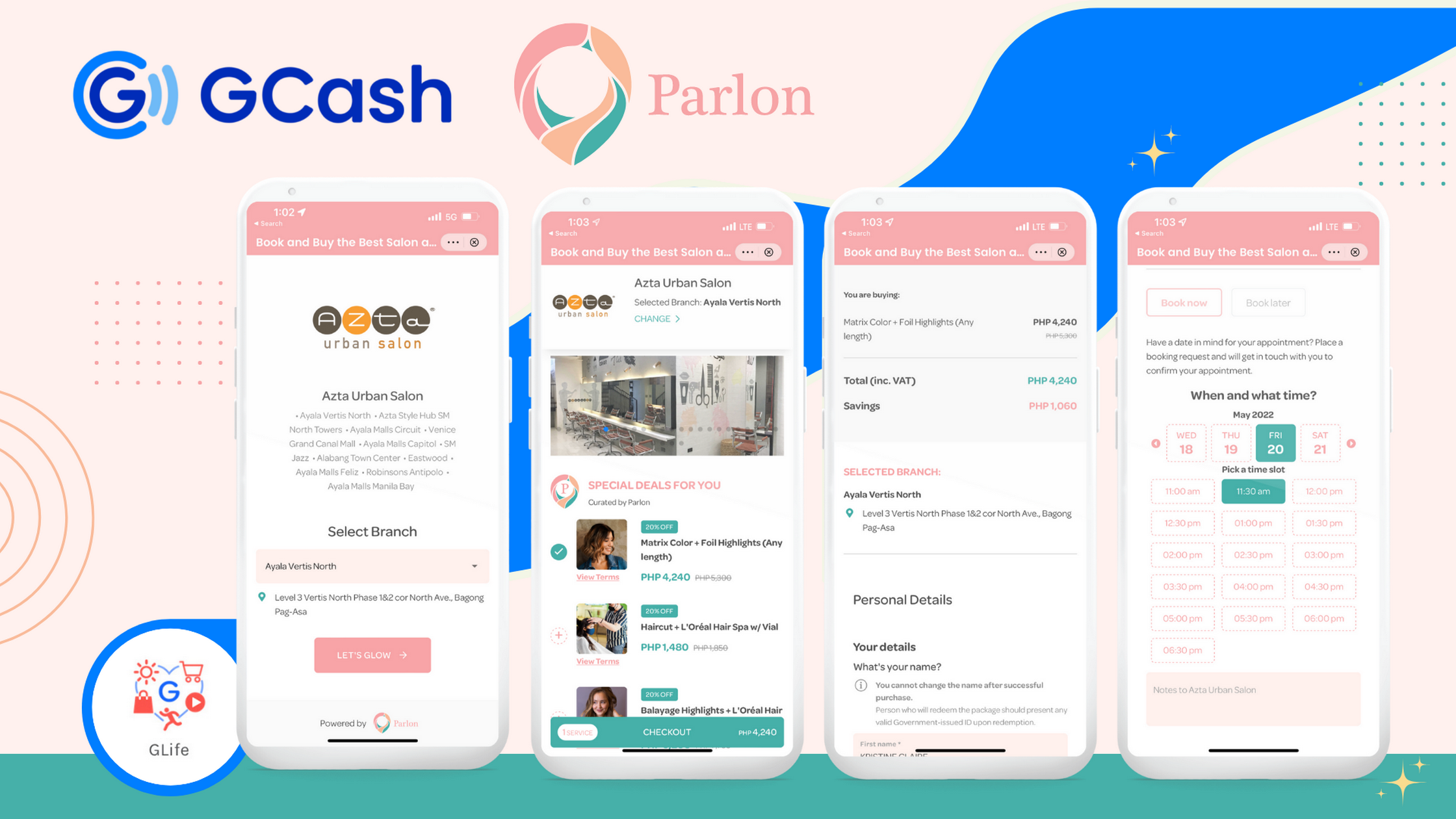 GCash Teams Up with Parlon for Convenient, Safe Salon Appointments via ...