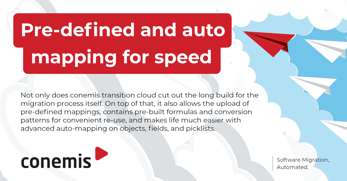 Tired of tediously starting each data migration from scratch? | conemis