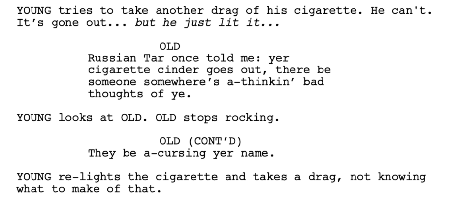 How To Correctly Format Your Screenplay Using Capitals Italics 