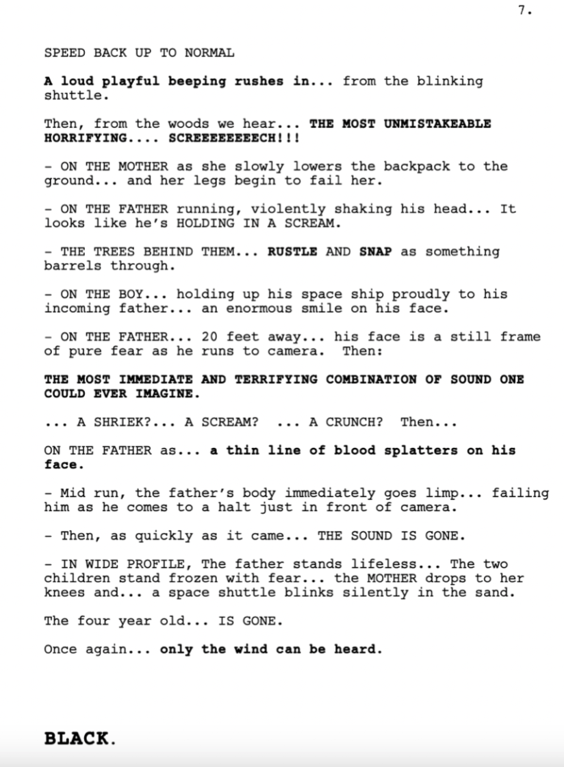 How To Correctly Format Your Screenplay Using Capitals Italics 