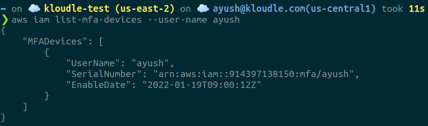What is Multi-Factor Authentication in AWS? — Kloudle Website