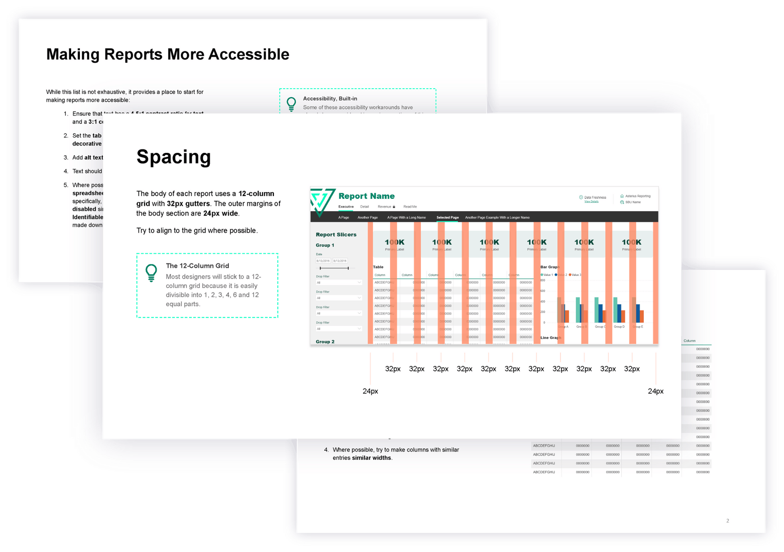 A Design System for Customer Satisfaction Reports