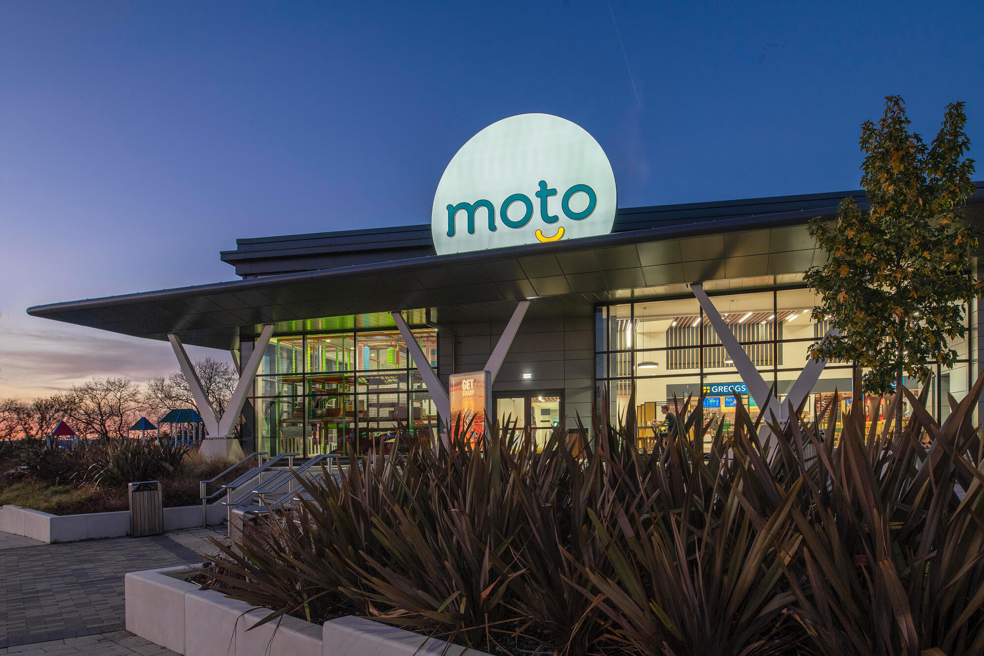 Moto Motorway Services Rugby | Roberts Limbrick
