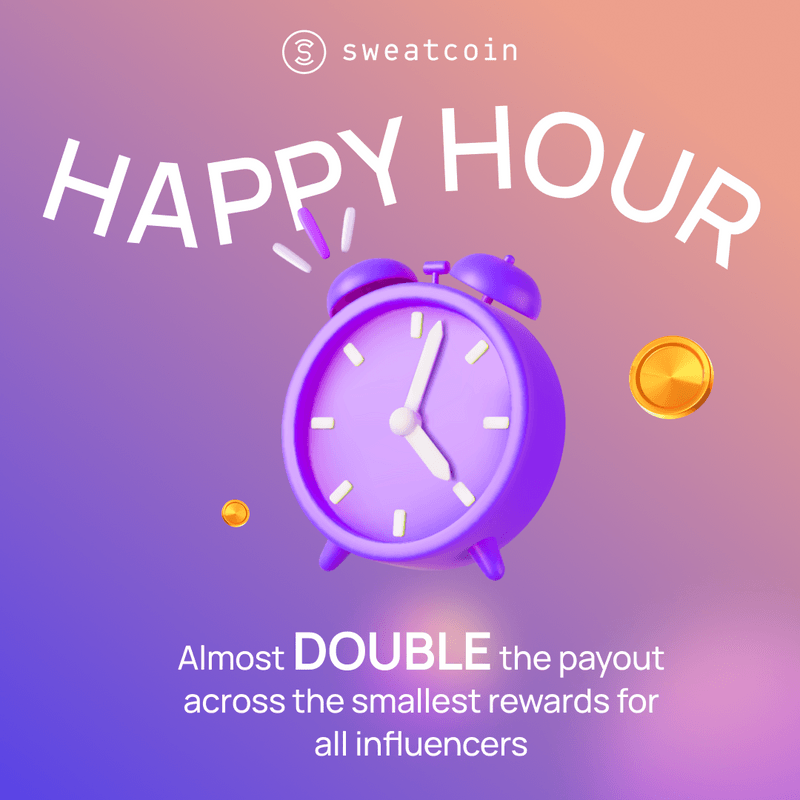 Promote Sweatcoin and Earn Cash Rewards