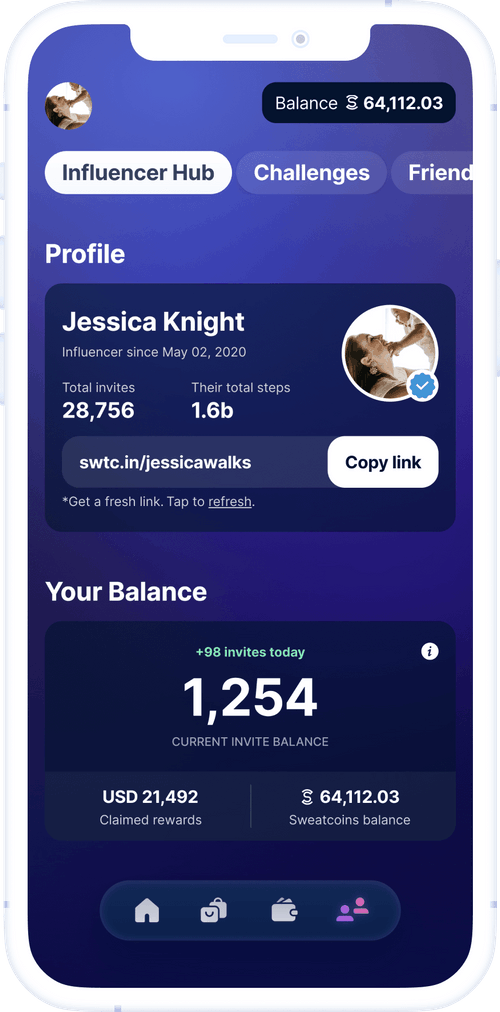 Promote Sweatcoin and Earn Cash Rewards