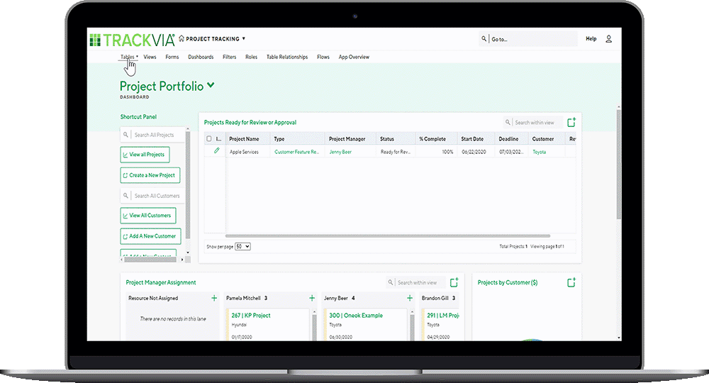 TrackVia review, features and pricing | AppInsight