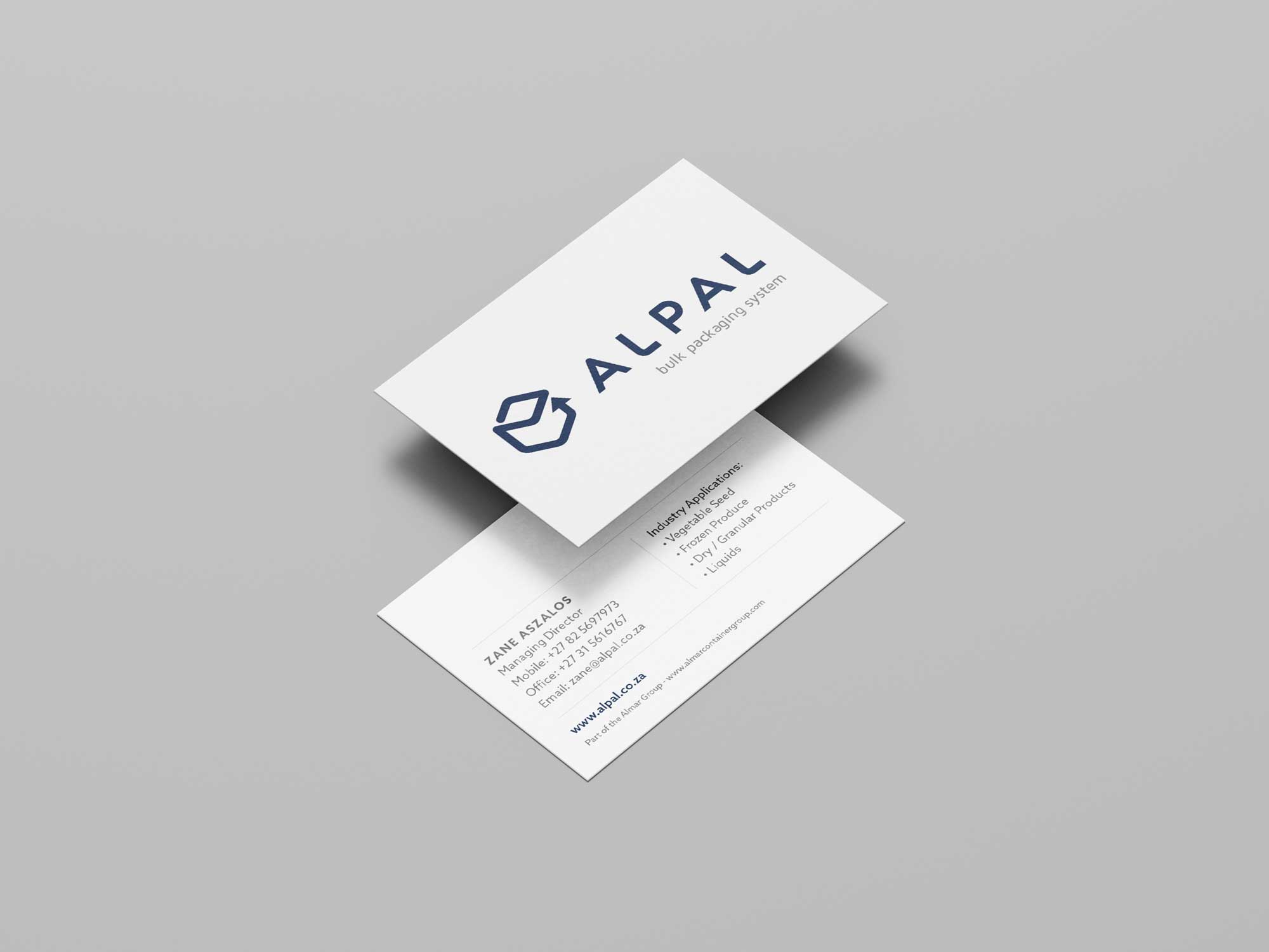 Millhouse Design - Complete Rebrand of Alpal - Global Bulk Storage Provider