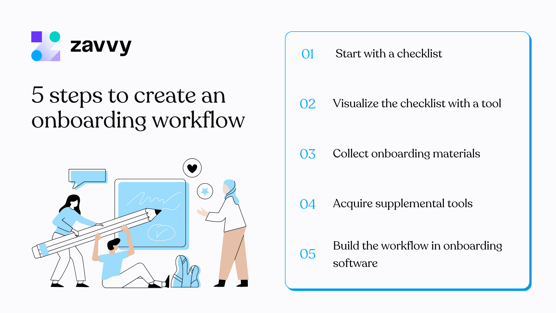 How to Design Powerful Onboarding Workflows | Zavvy