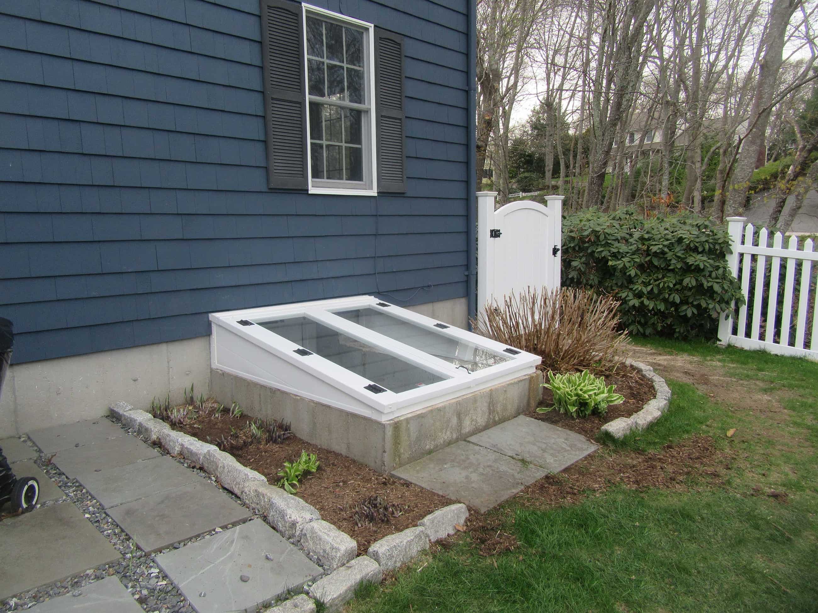 Vinyl Window Wells Basement Stairwell Enclosures