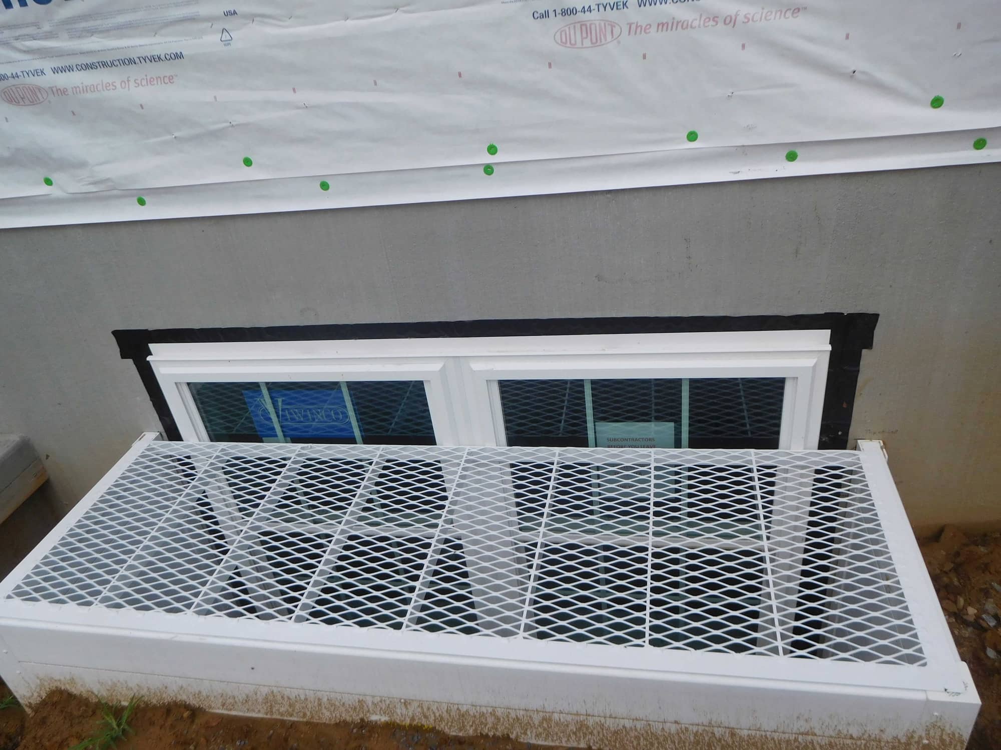 Vinyl Window Wells Egress Basement Window Wells