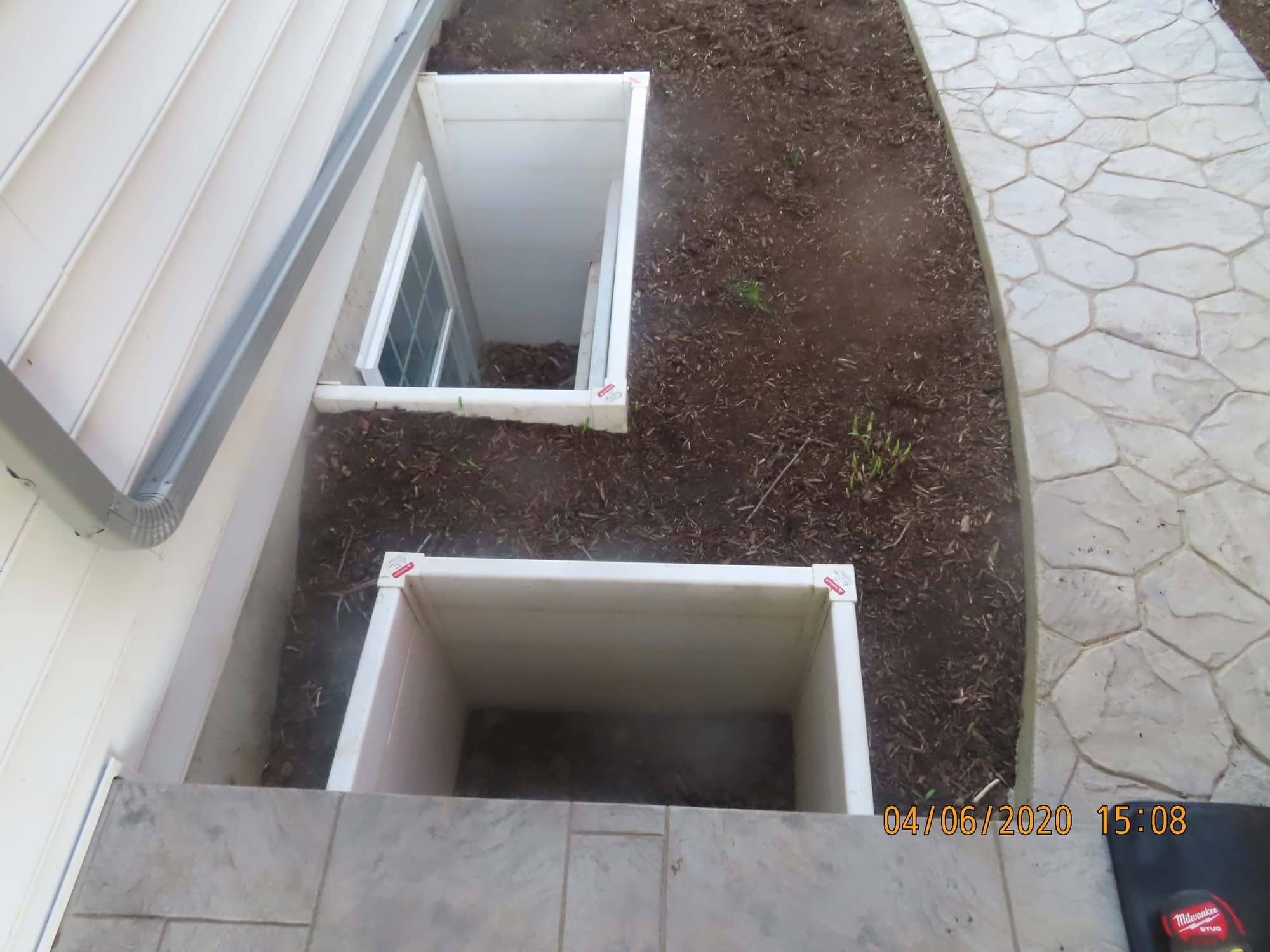 Vinyl Window Wells Egress Basement Window Wells