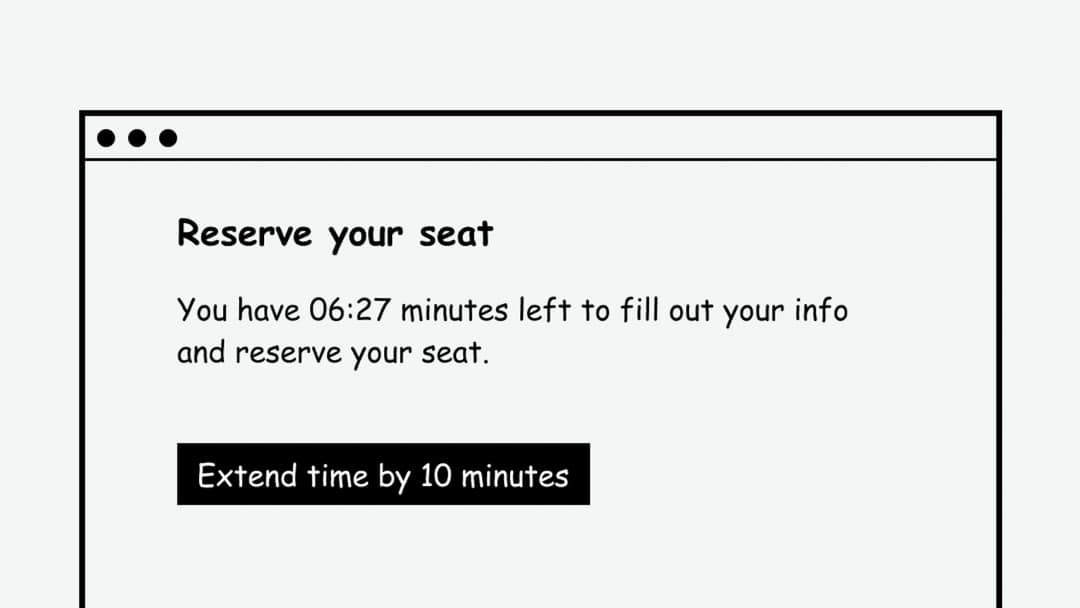 Make time limits adjustable or not essential - Access Guide