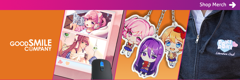Doki Doki Literature Club Plus! – Merchandise